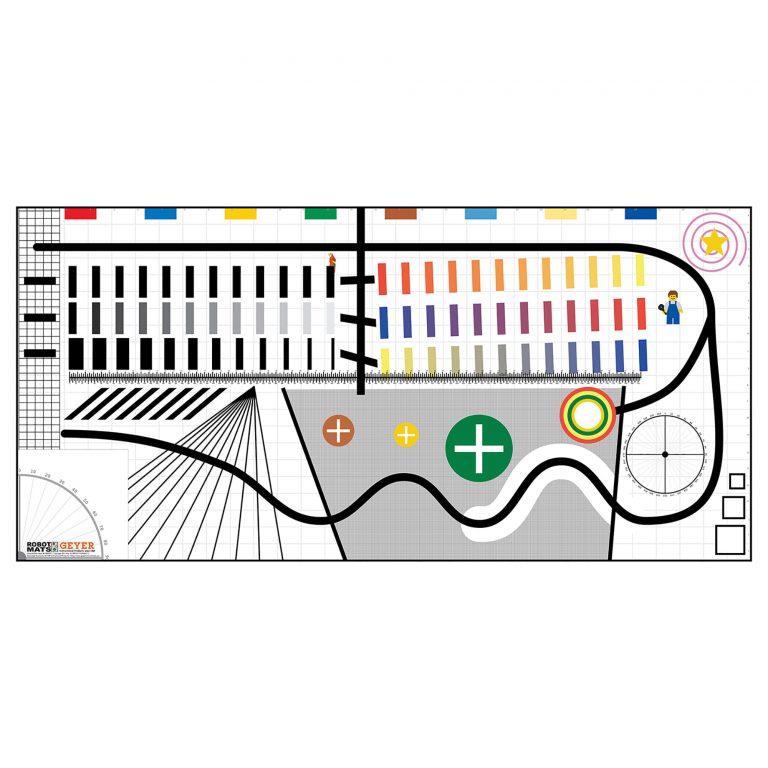 Geyer Instructional Robotics Challenge Mat General Skills Mat, FLL Size ...